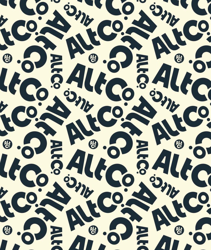 Alt. Co. Oat Milk Branding - Kingdom & Sparrow