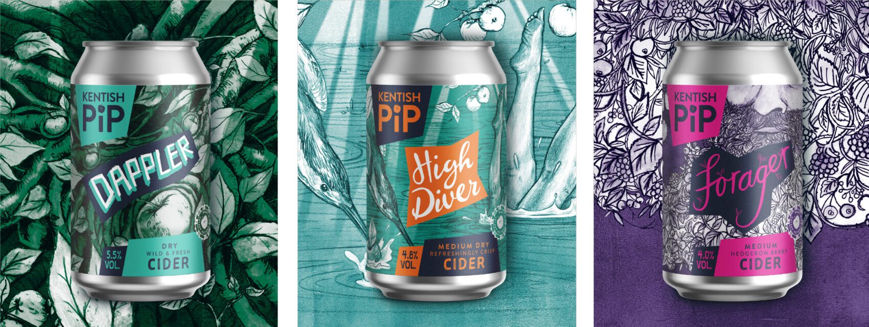 Kentish Pip Cider: Strong rebranding for established brand