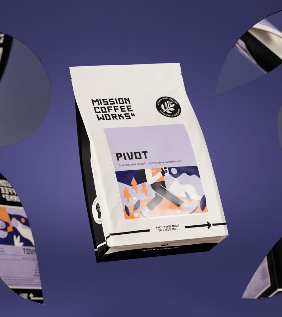 Mission Coffee Rebrand | Strategy and design by Kingdom & Sparrow