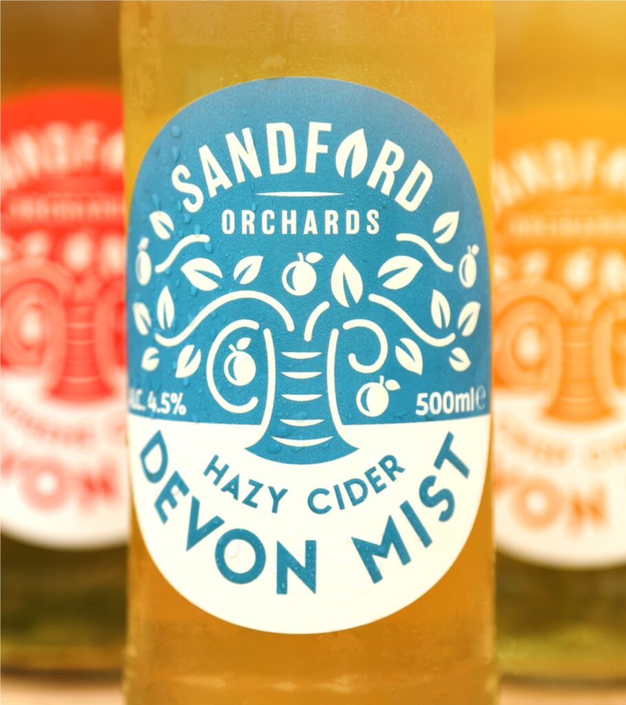 A Cider Rebrand for Sandford Orchards | Kingdom and Sparrow