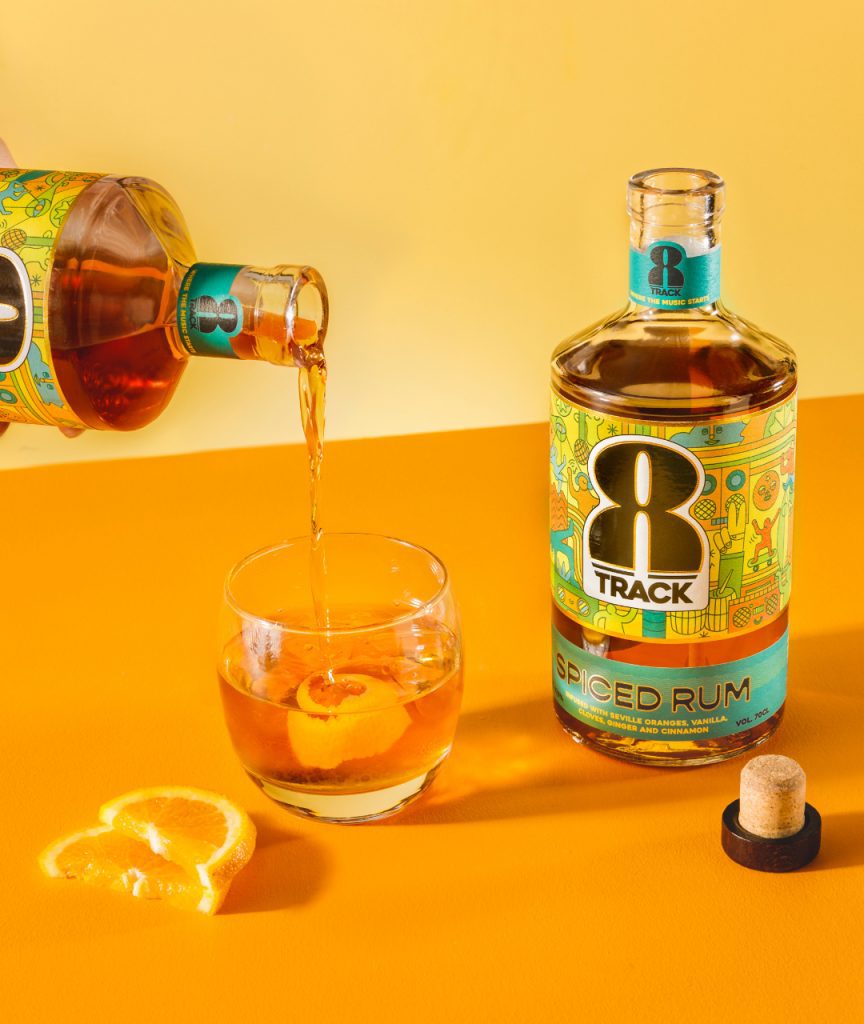 8Track Spiced Rum - Kingdom & Sparrow