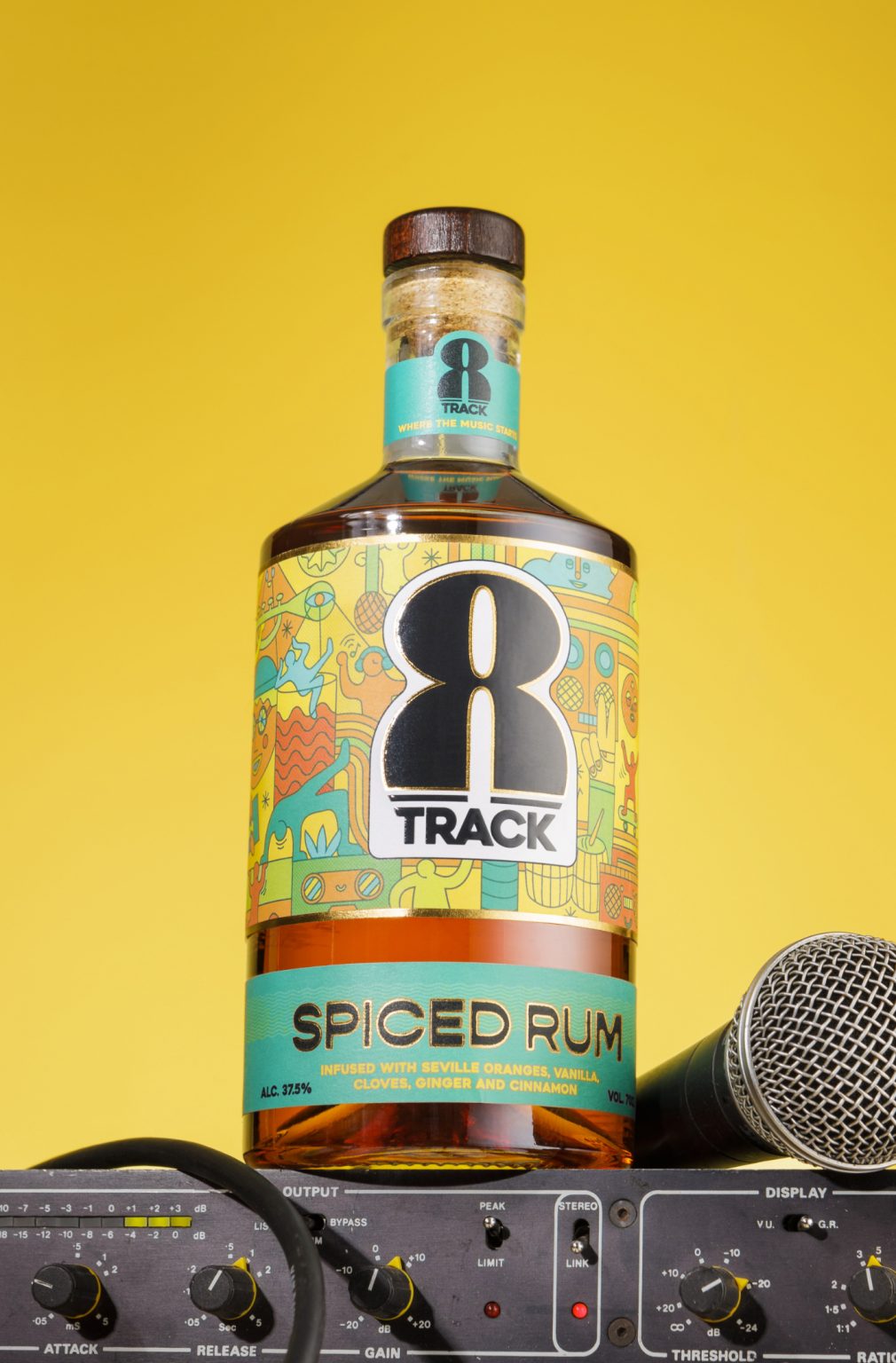 8Track Spiced Rum - Kingdom & Sparrow