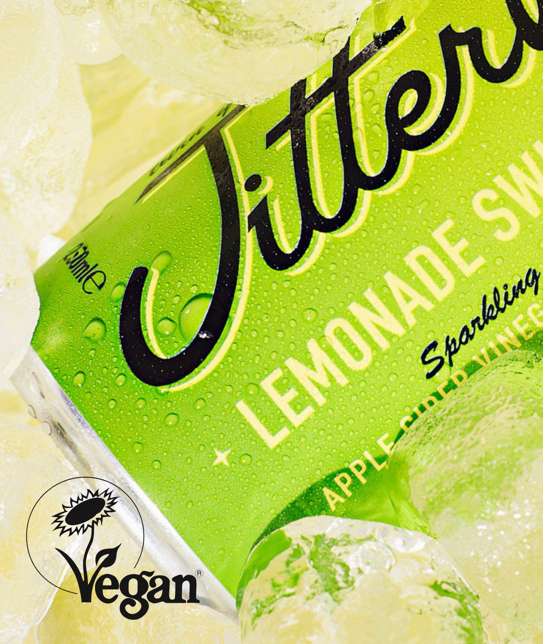 Brand identity for ACV Seltzer, Jitterbug | Kingdom & Sparrow