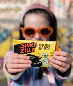 Snackzilla Kids Biscuit Branding - Kingdom & Sparrow