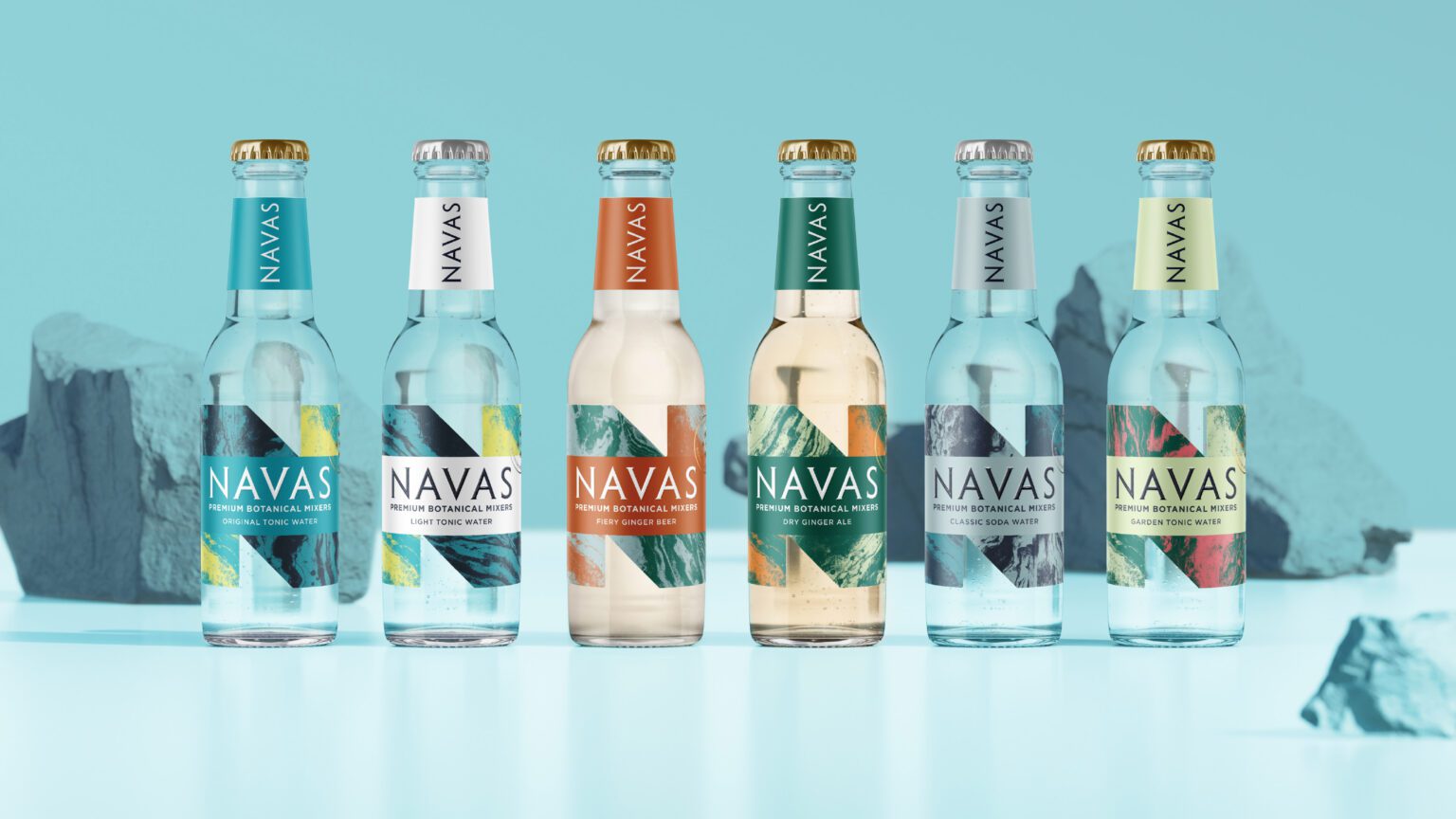 Premium Mixer Branding: Navas UK - Kingdom & Sparrow