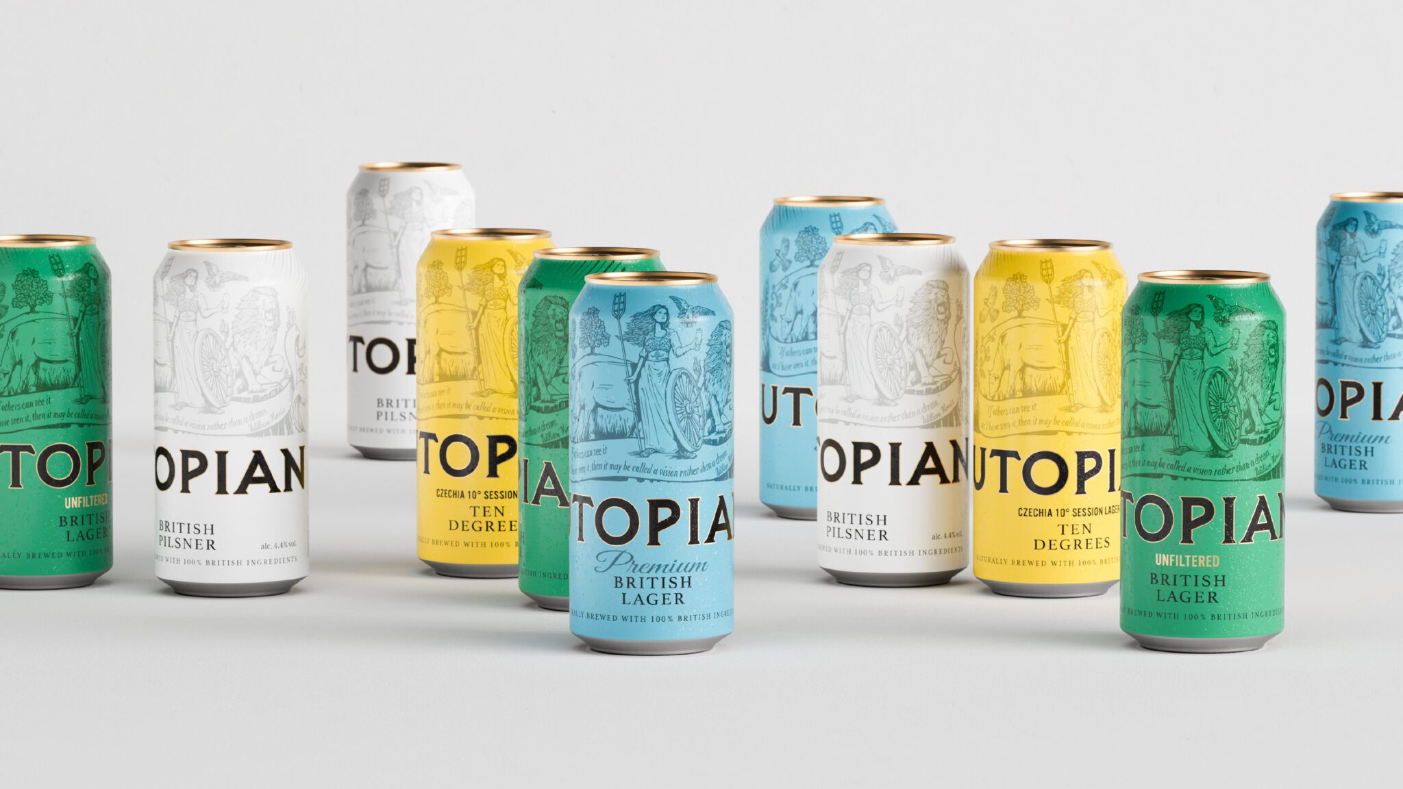 Utopian Brewing - The sustainable British lager